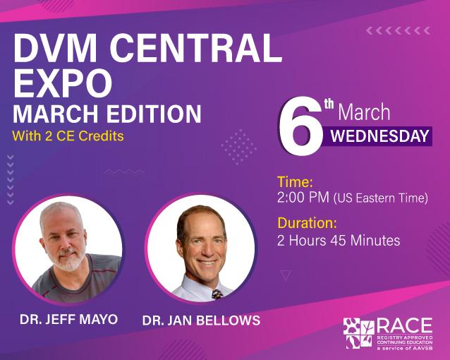DVM Central Expo: March Edition with 2 CE Credits | Vet and Tech